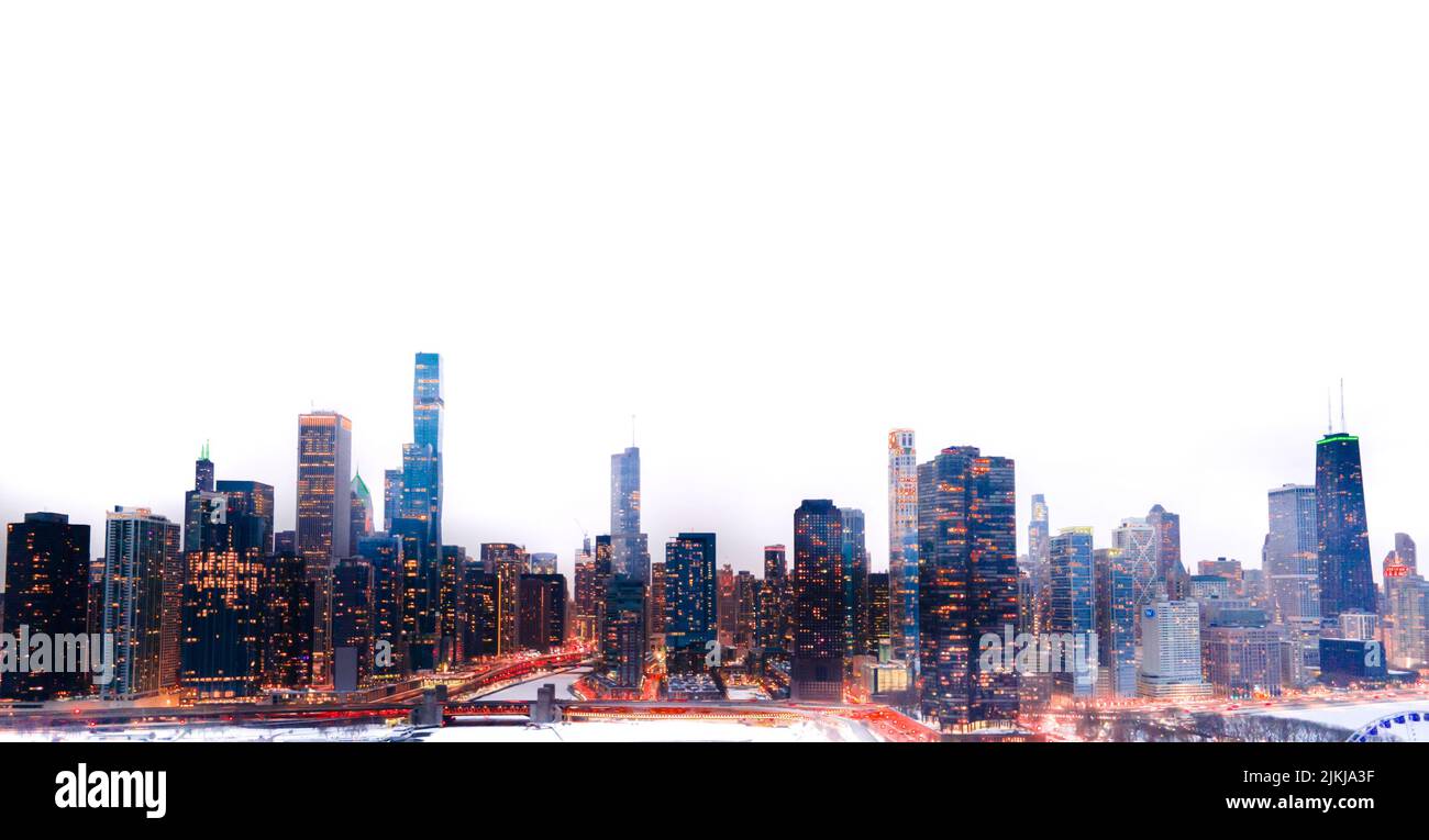 Chicago modern building hi-res stock photography and images - Alamy