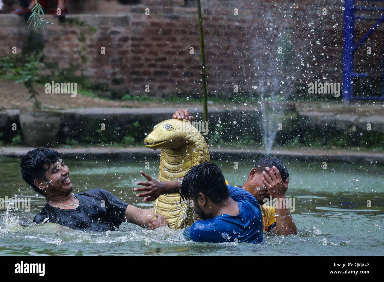 Bhaktapur, Nepal. 02nd Aug, 2022. On Aug.2, 2022 in Bhaktapur, Nepal ...