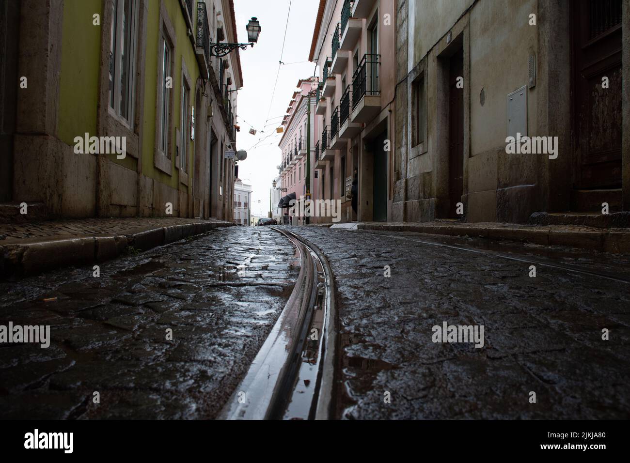 Rail tracks portugal hi-res stock photography and images - Alamy