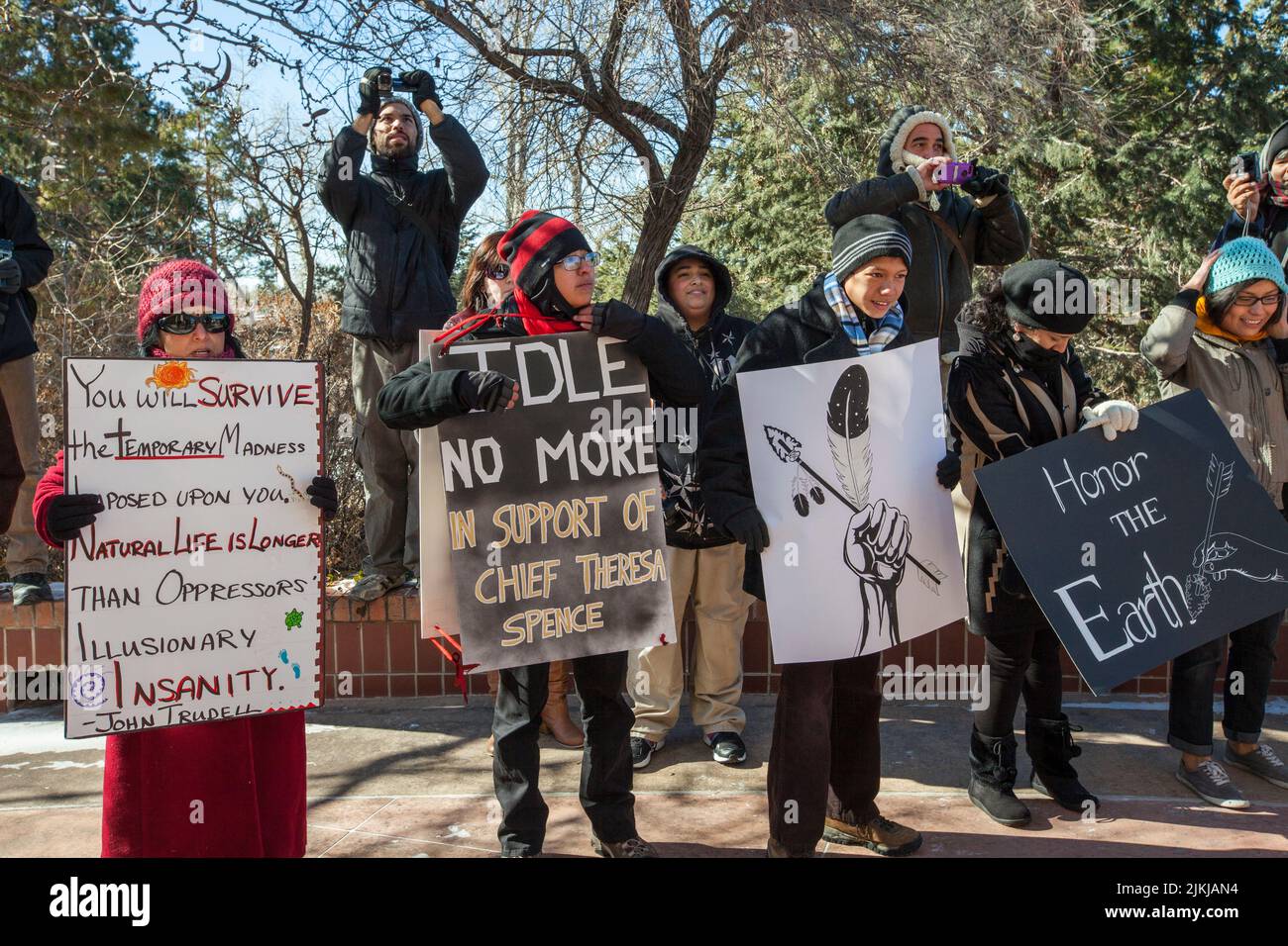 Idle no more movement hi-res stock photography and images - Alamy
