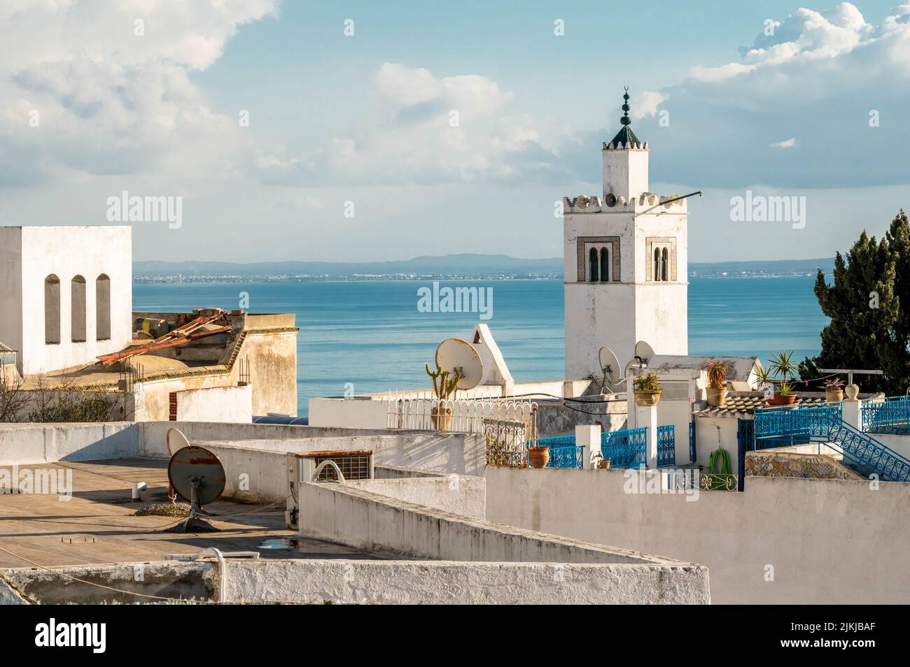 Beautiful view of sidi bou said hi-res stock photography and images - Alamy