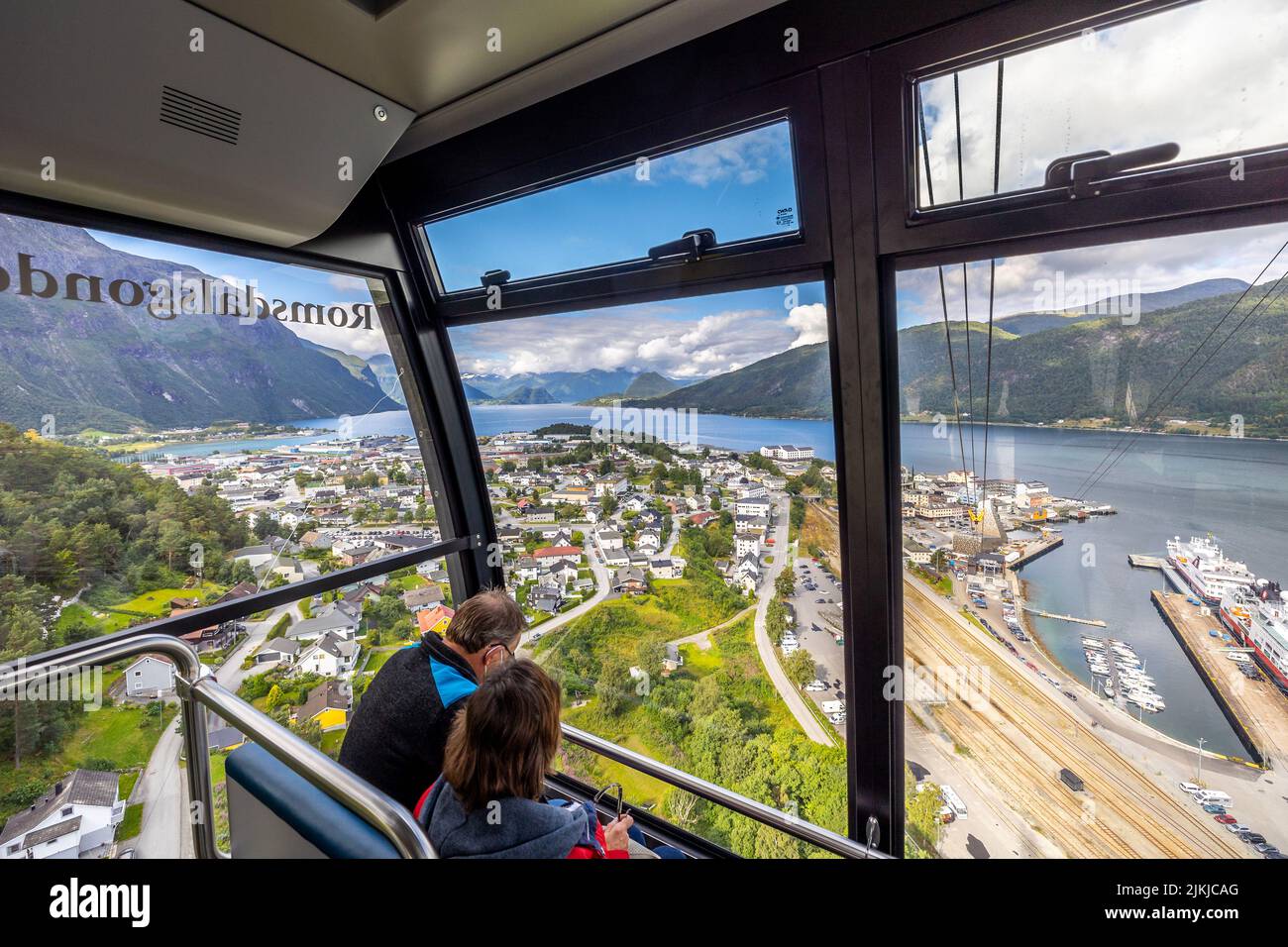 Andalsnes town view hi-res stock photography and images - Alamy