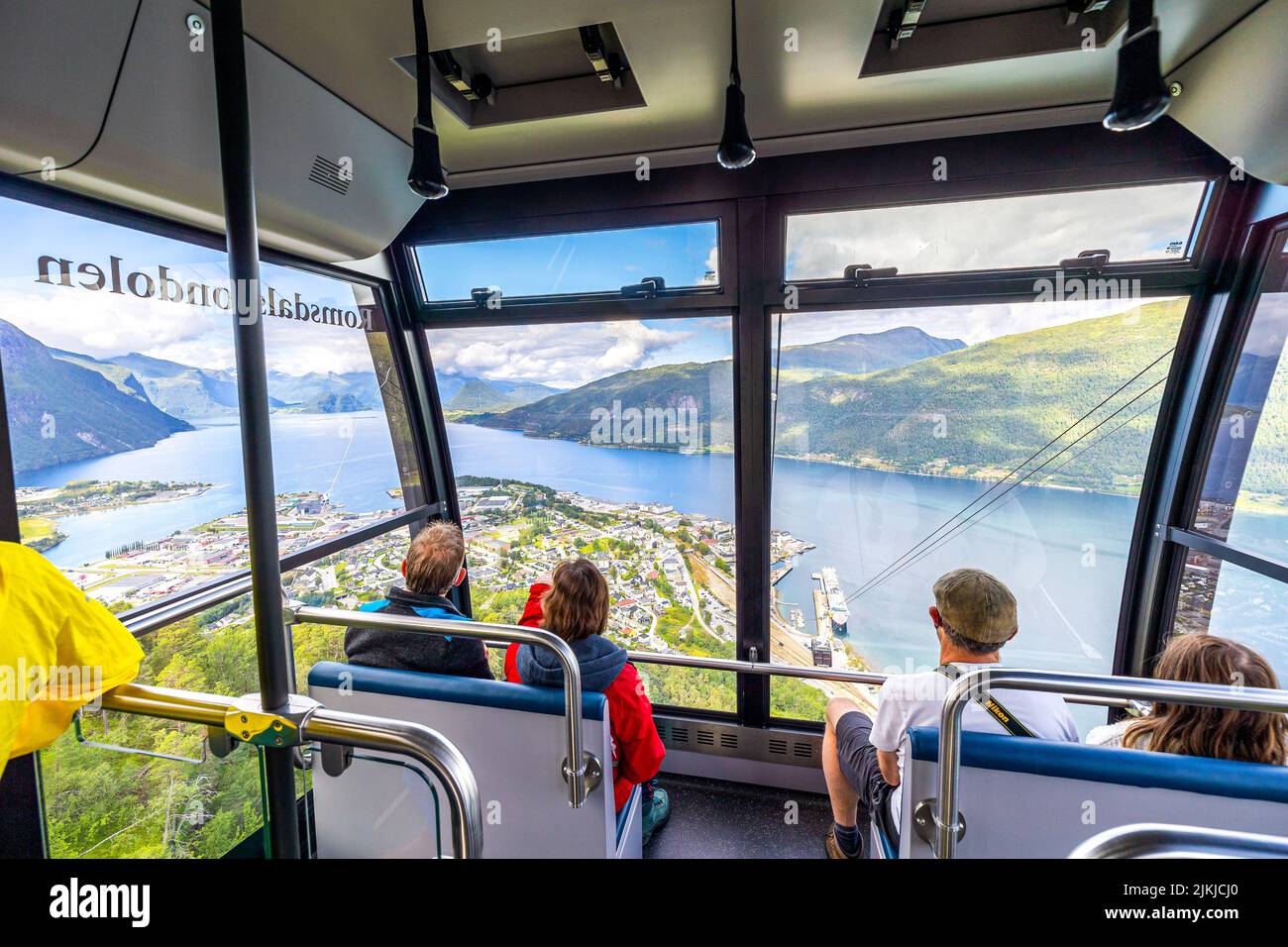 Andalsnes town view hi-res stock photography and images - Alamy