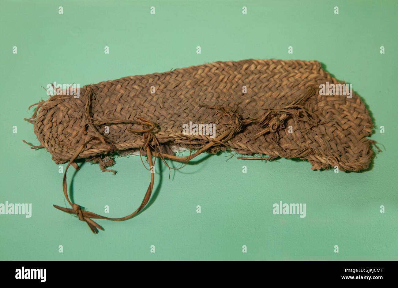 Anasazi people made basket like sandals from plant materials and fibers ...