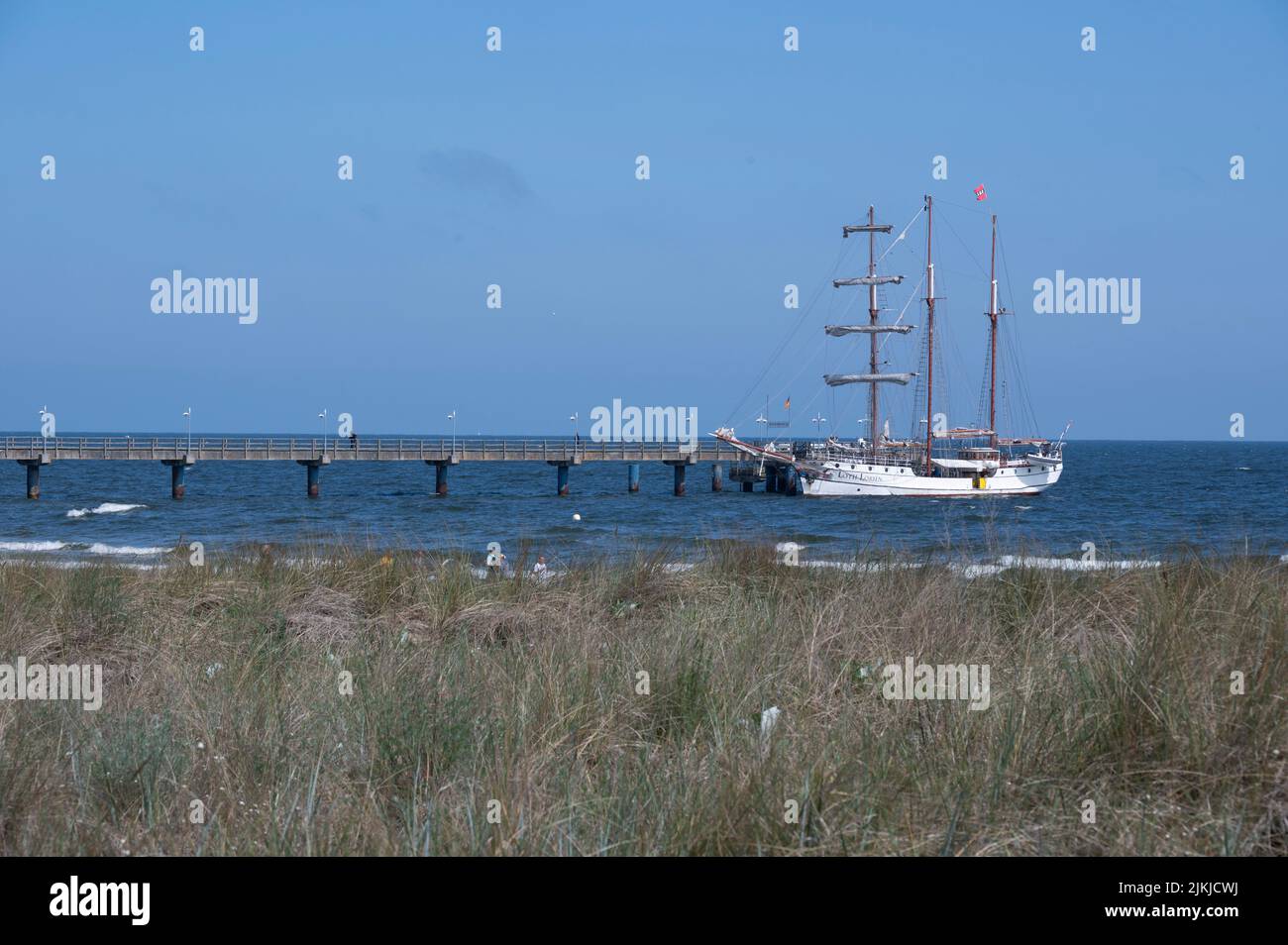Germany, Mecklenburg-Western Pomerania, Baltic Sea, Pomeranian Bay ...