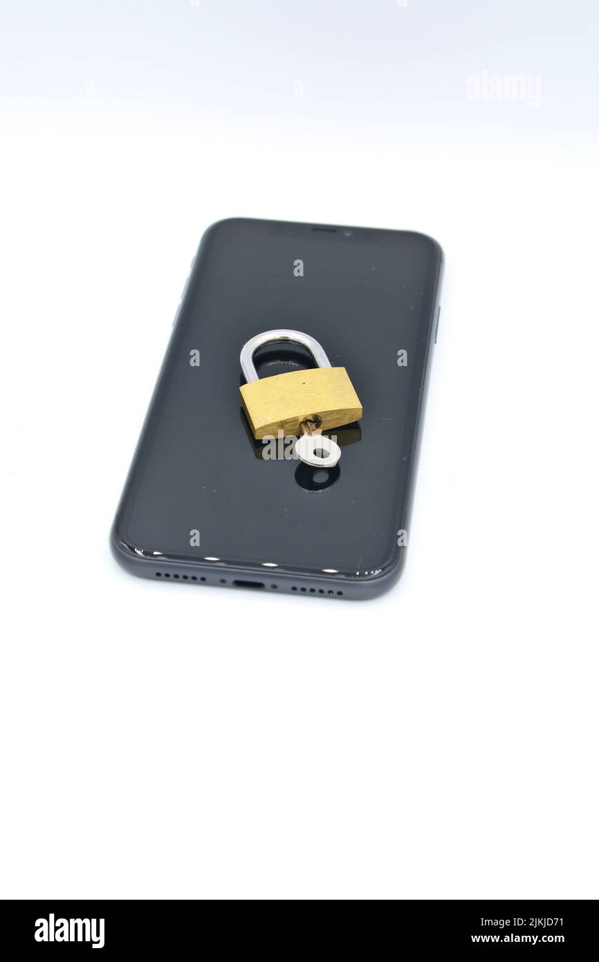 Cybersecurity concept on mobile hi-res stock photography and images - Alamy