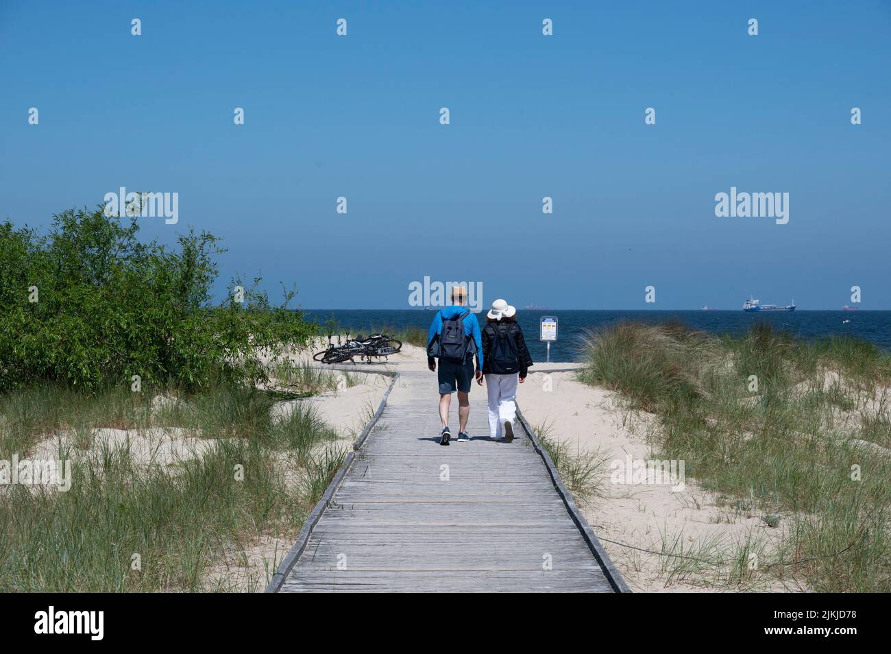 Germany, Mecklenburg-Western Pomerania, Baltic Sea, Pomeranian Bay ...