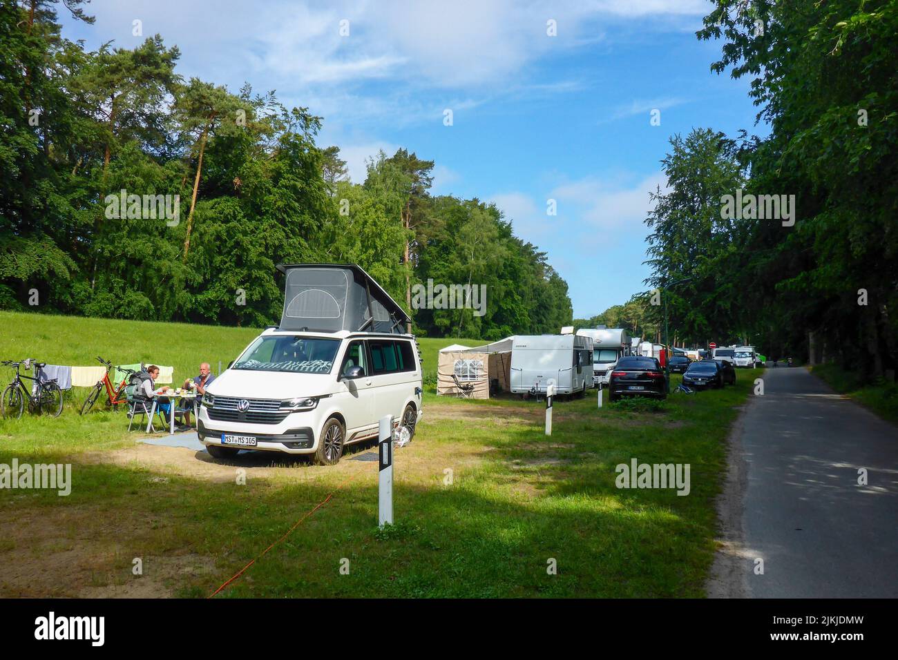 Germany, Mecklenburg-Western Pomerania, Baltic Sea, Pomeranian Bay ...