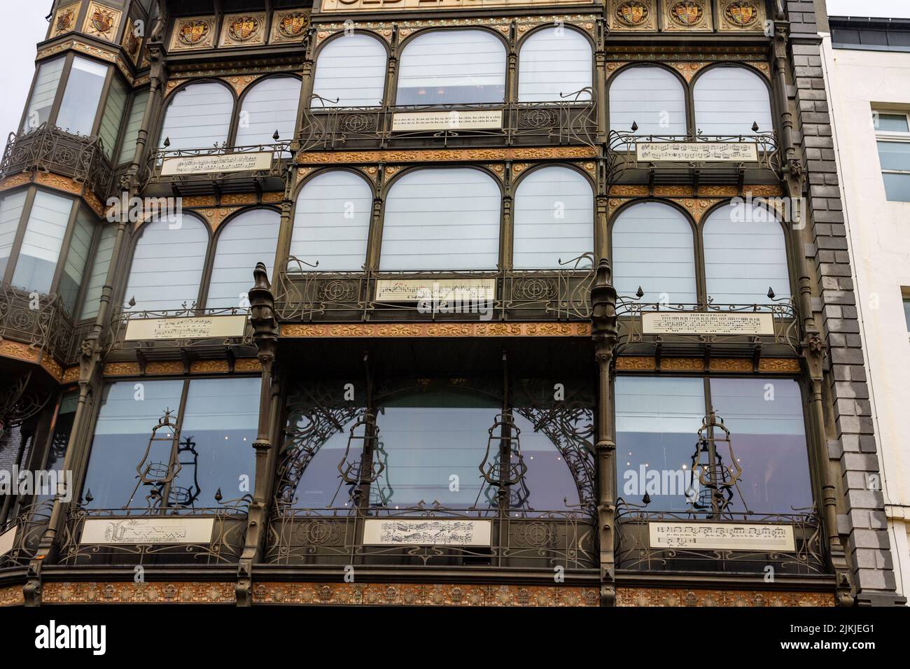 The Musical Instruments Musem in a neoclassical art nouveau building in ...