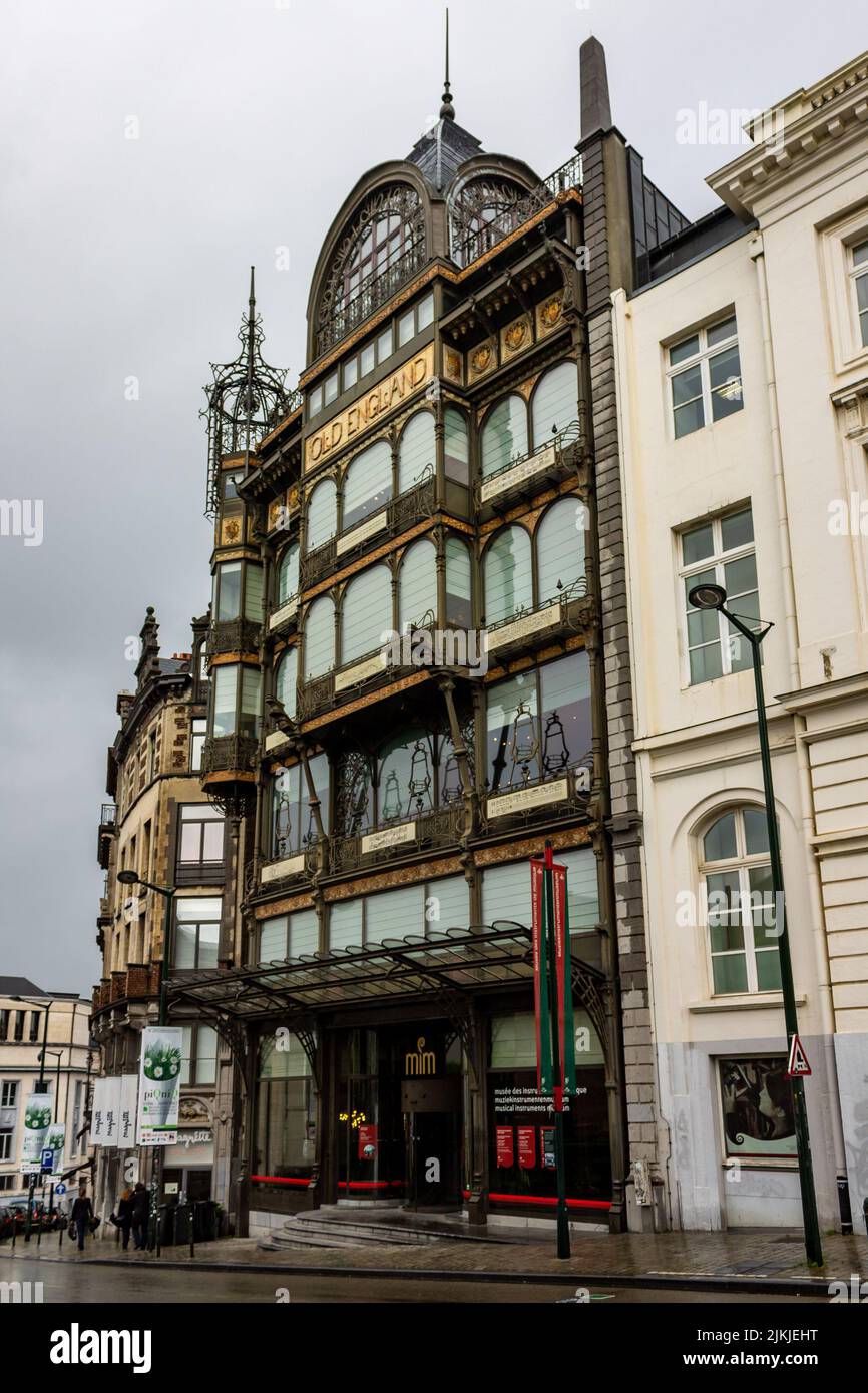 The Musical Instruments Musem in a neoclassical art nouveau building in ...