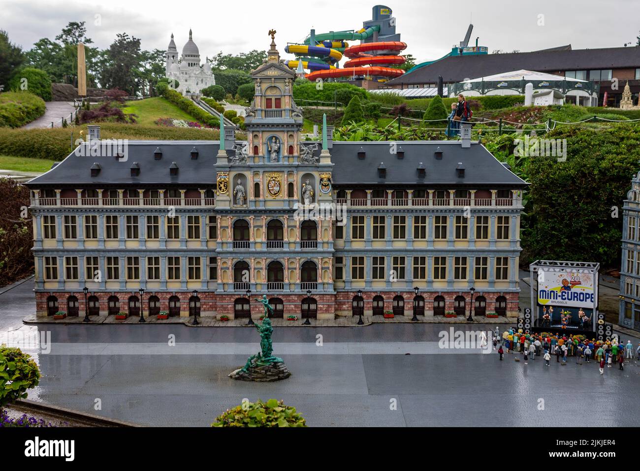 The Town Hall of Antwerp in Mini-Europe miniature historical european ...