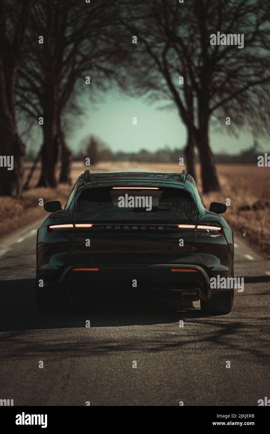 The Porsche Taycan 4s Cross Turismo in Sweden's most beautiful city ...