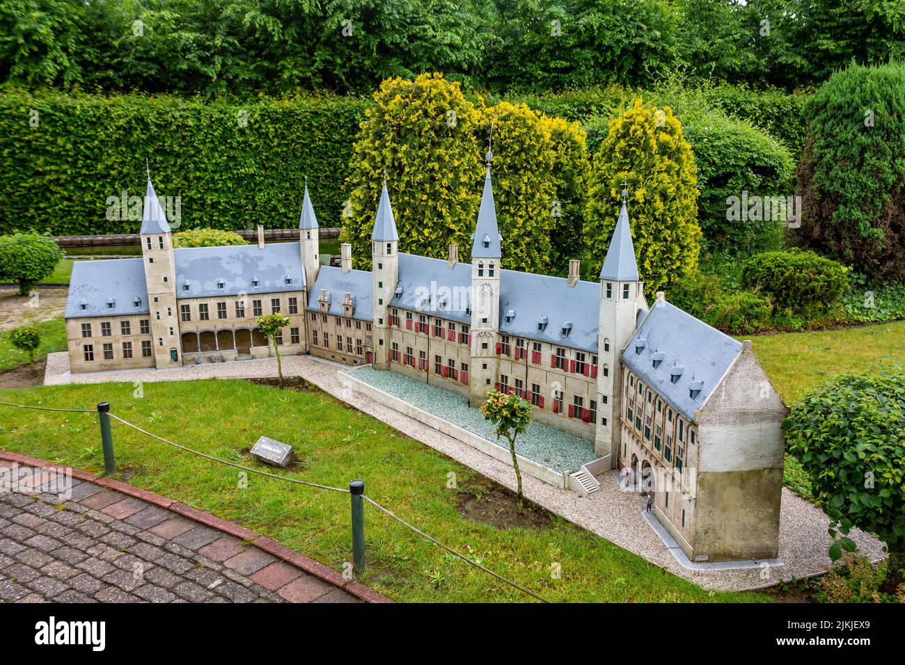 The Mini-Europe miniature historical european buildings park in ...