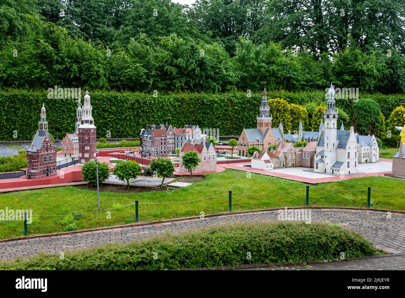 The town Veere, Scotland in Mini-Europe miniature historical european ...