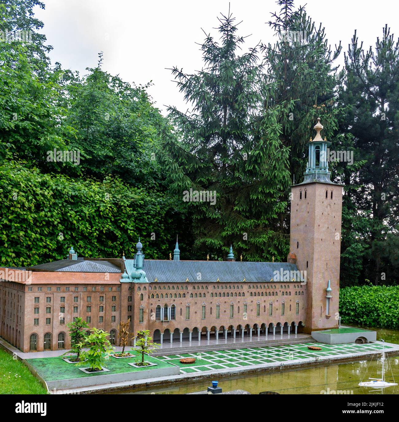 The City Hall of Stockholm in Mini-Europe miniature historical european ...