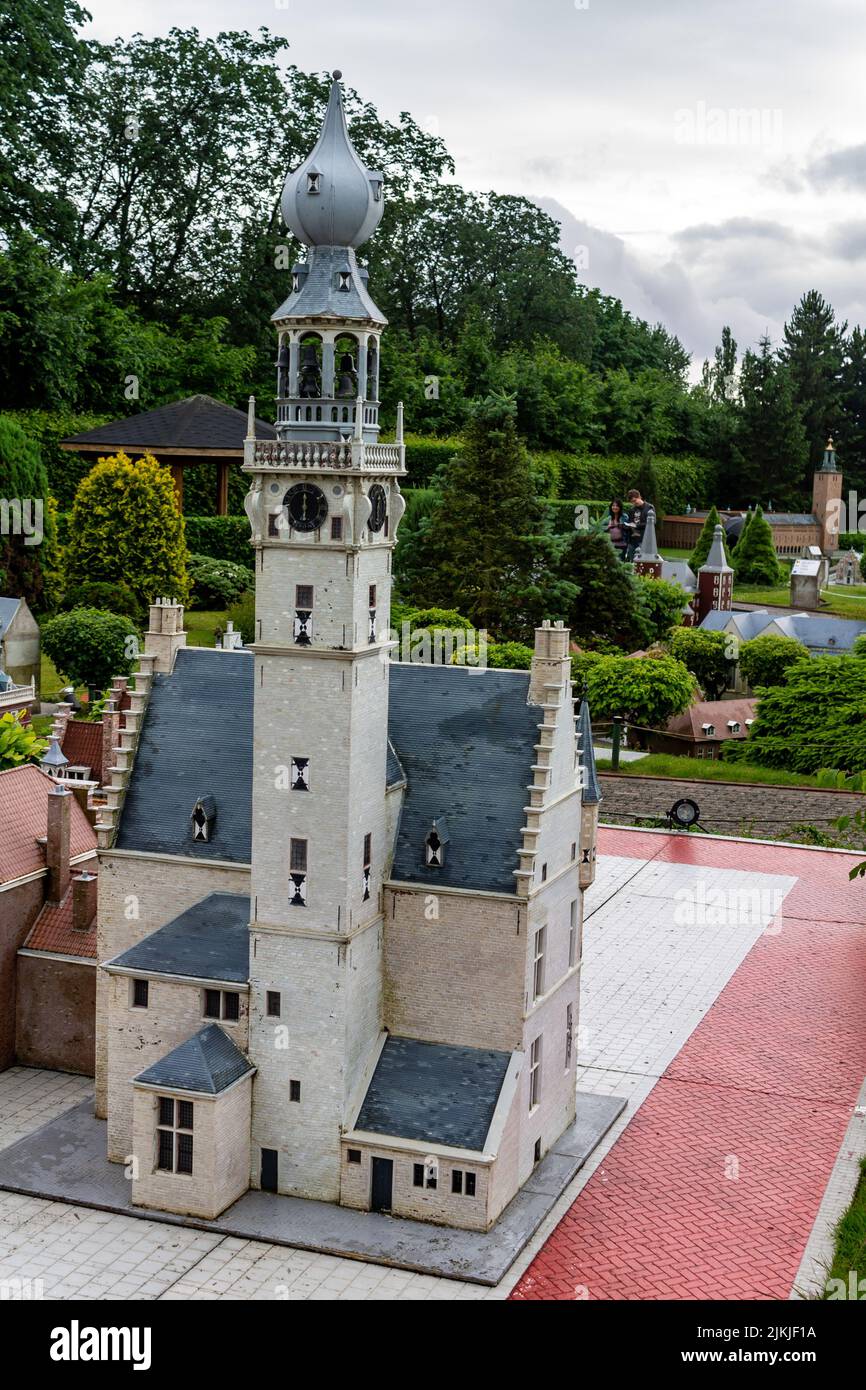 The Mini-Europe miniature historical european buildings park in ...