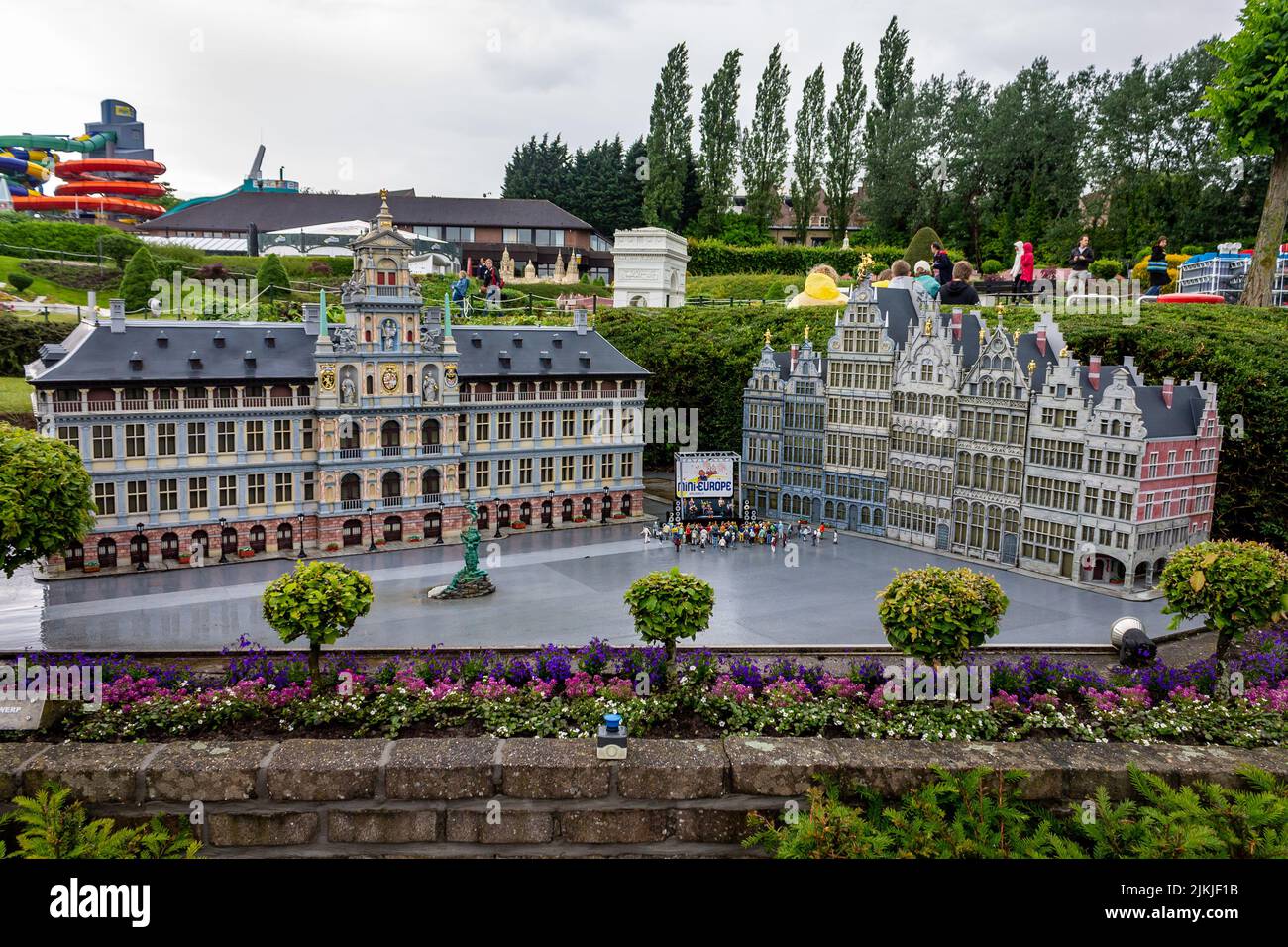 The Town Hall of Antwerp in Mini-Europe miniature historical european ...