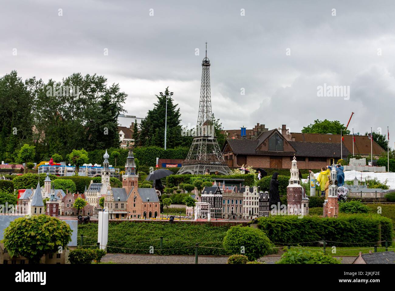 The Mini-Europe miniature historical european buildings park in ...