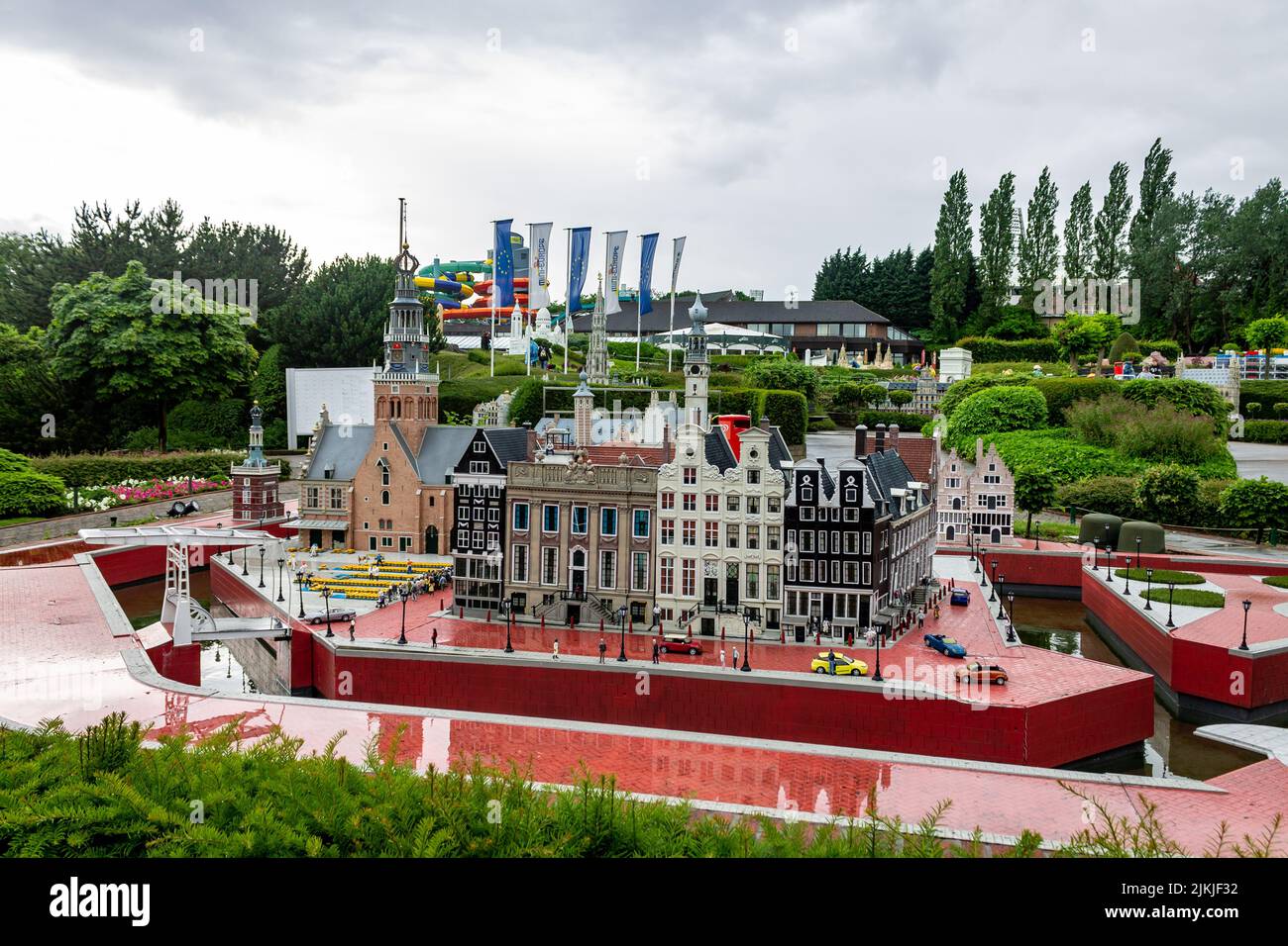 The city of Amsterdam in Mini-Europe miniature historical european ...