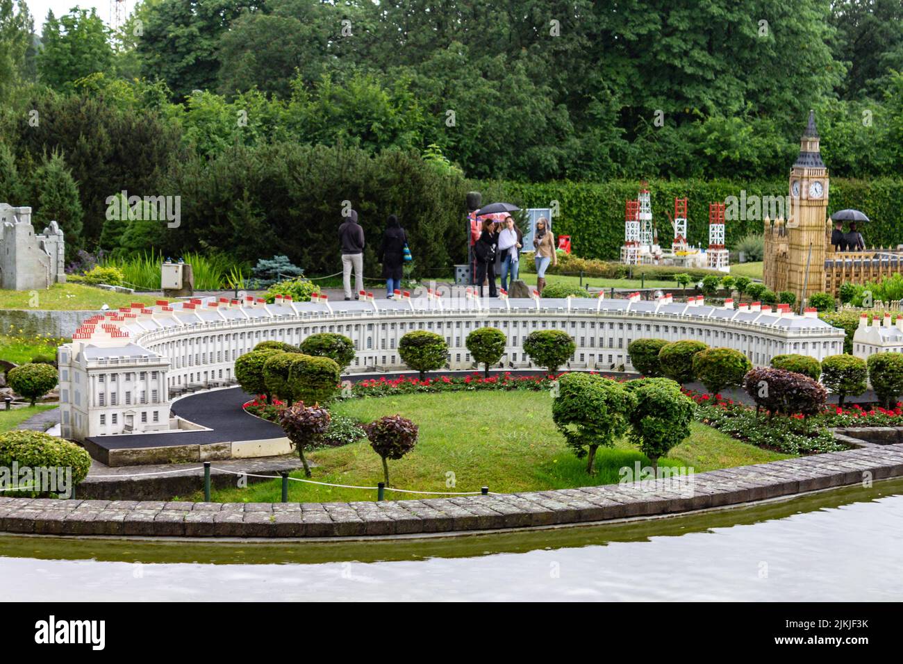 The Circus of Bath in Mini-Europe miniature historical european ...
