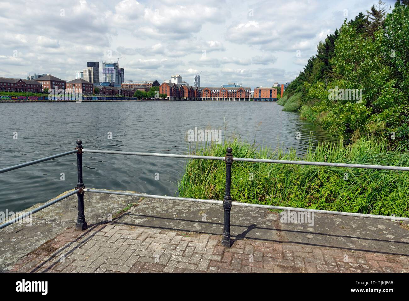Atlantic Wharf, Cardiff Bay, Cardiff, Wales, UK Stock Photo - Alamy