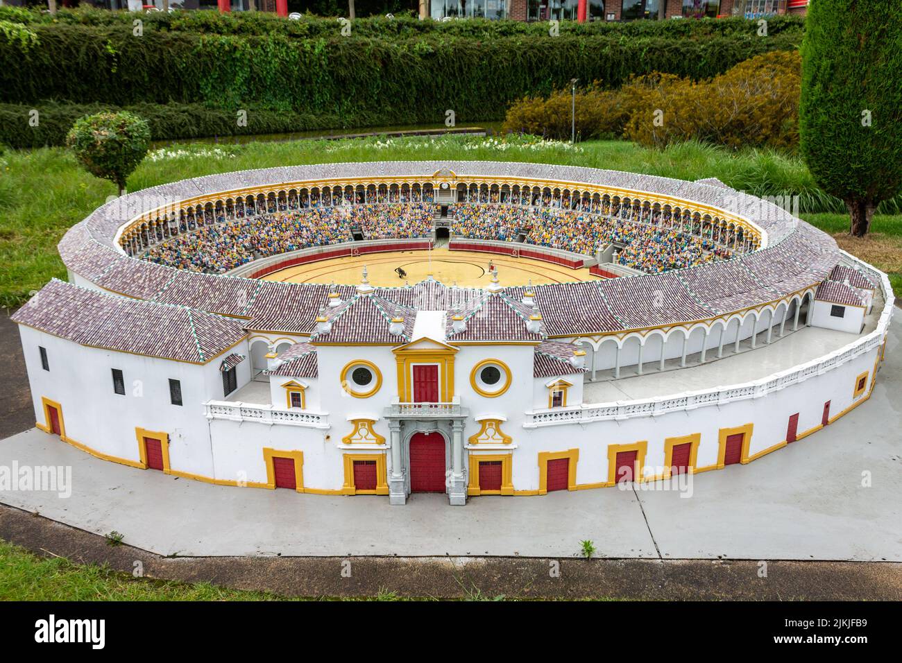 The Plaza de Toros in Mini-Europe miniature historical european ...