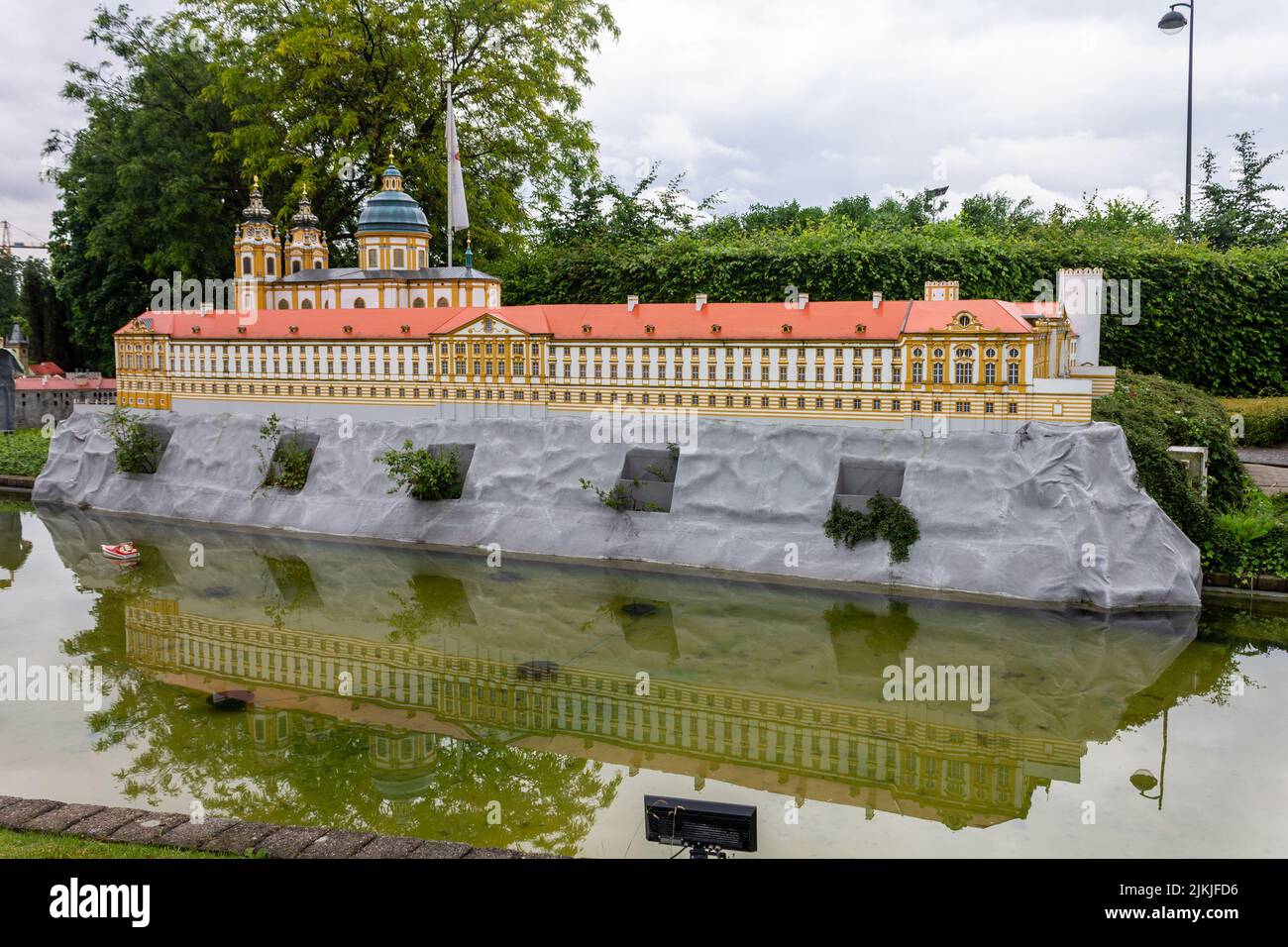 The Melk Abbey of Austria in Mini-Europe miniature historical european ...
