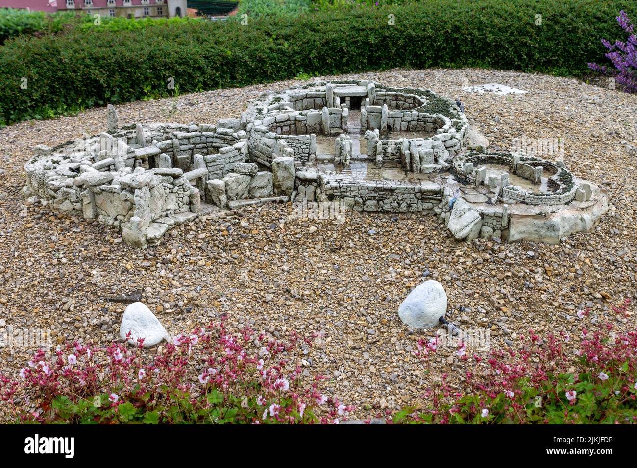 The Temple of Mnajdra in Mini-Europe miniature historical european ...