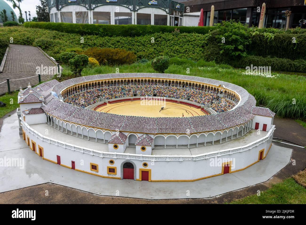 The Plaza de Toros in Mini-Europe miniature historical european ...