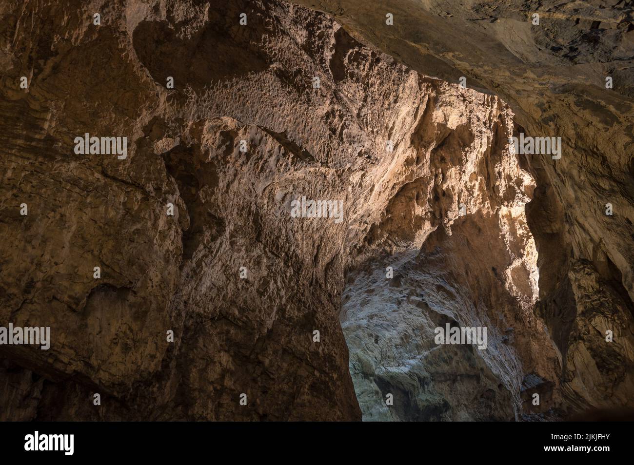 The inside of the Demenovska Cave in Slovakia Stock Photo - Alamy