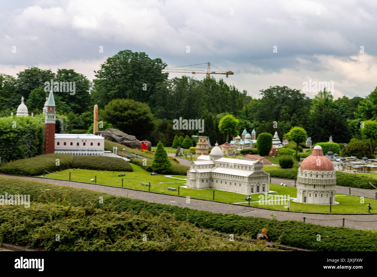 The Mini-Europe miniature park in Brussels, Belgium, Europe Stock Photo ...