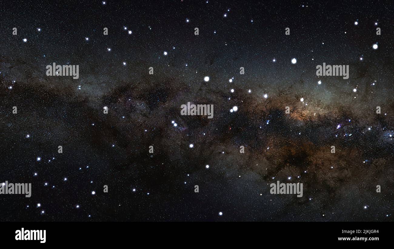 A mesmerizing scene of starry galaxy vista in the background in the ...