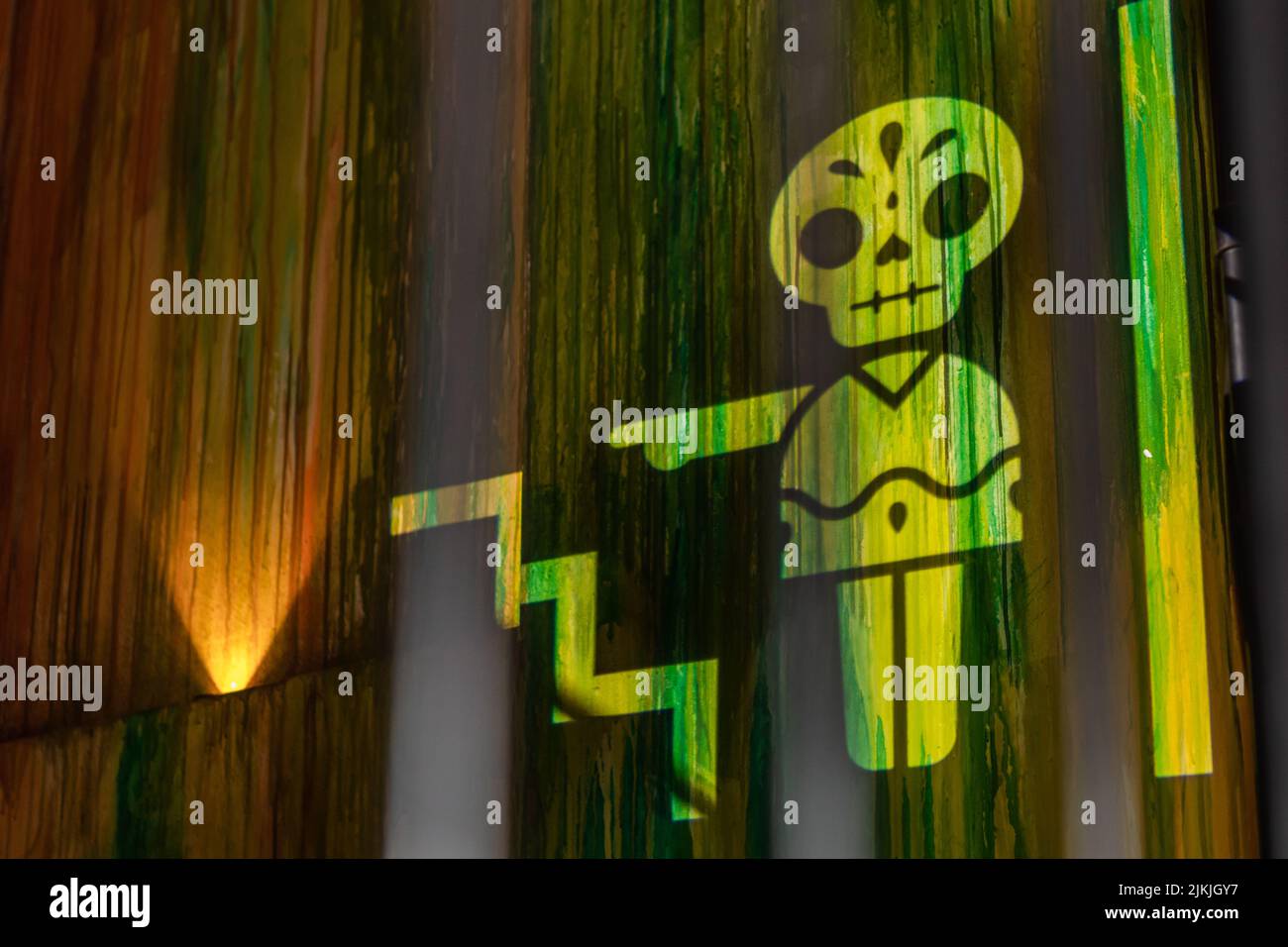 Death themed neon sign hi-res stock photography and images - Alamy