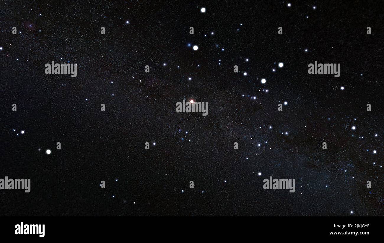 A mesmerizing scene of starry galaxy vista in the background in the ...