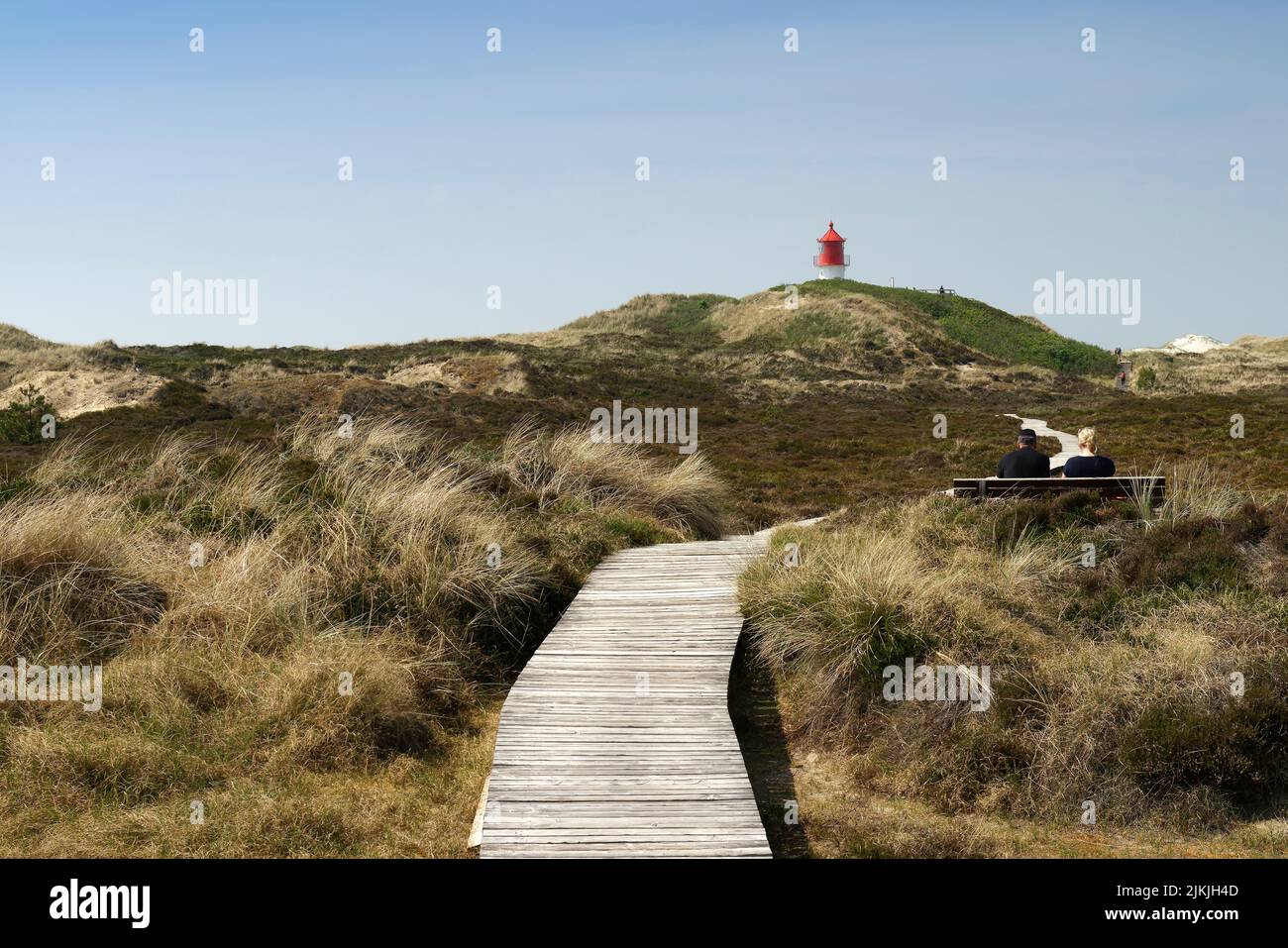 Amrum boardwalk hi-res stock photography and images - Alamy