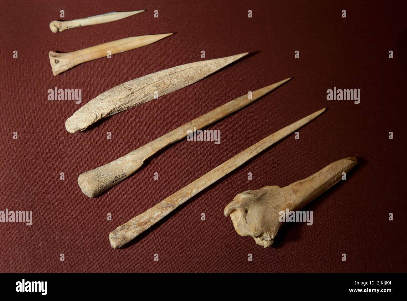 Sharp Bone Needles And Awls Used For Sewing And Punching Holes Anasazi