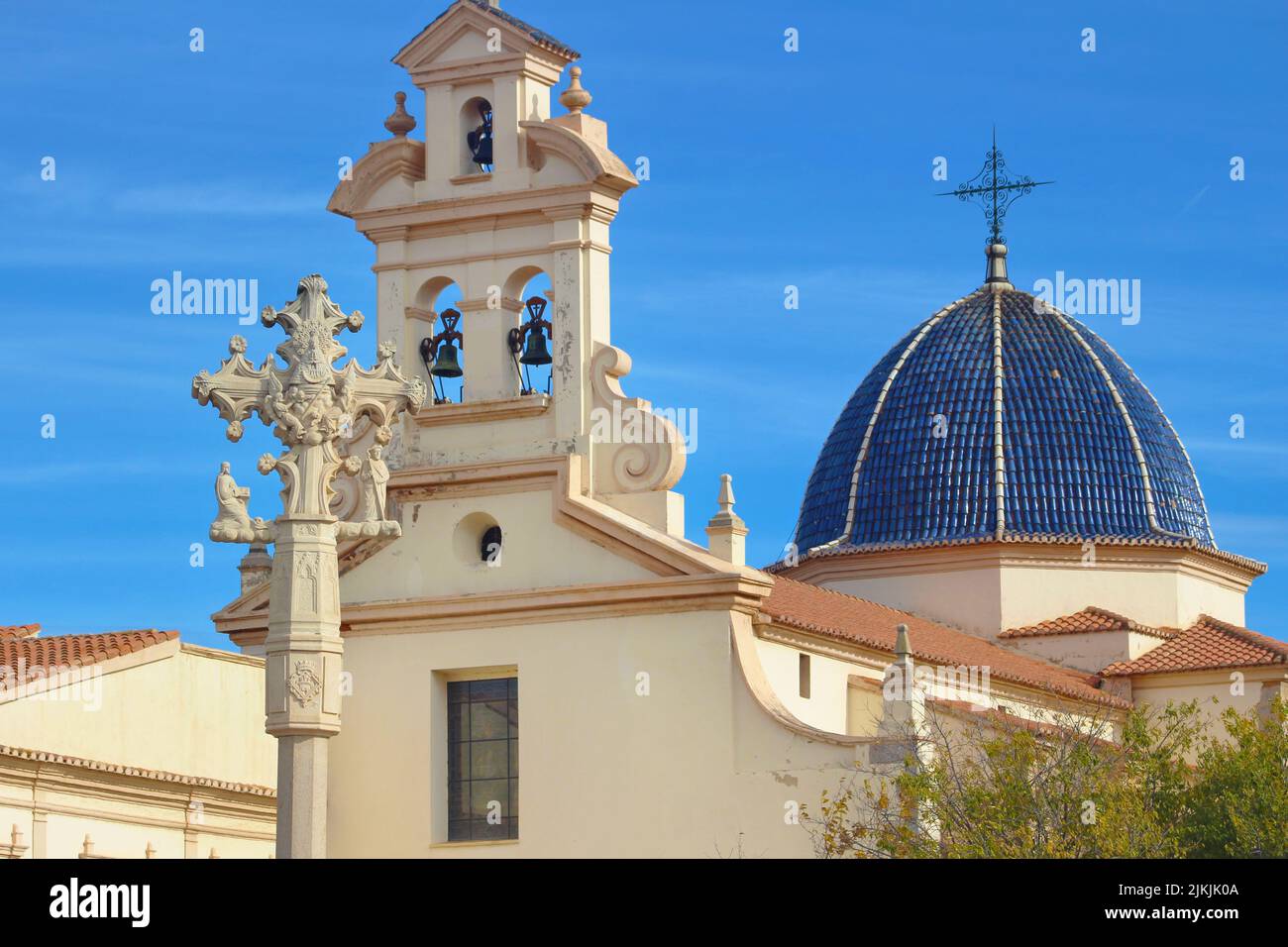 The famous basilica of Lledo, Castellon, Spain Stock Photo - Alamy