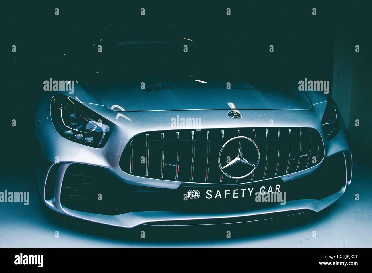 Formula 1 car in front of forest hi-res stock photography and images ...