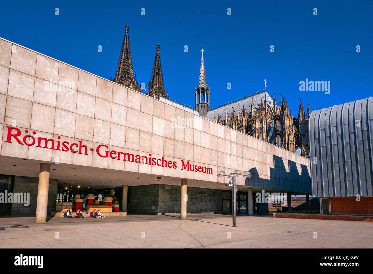 Roman-Germanic Museum, Museum Ludwig and Cathedral, Cologne, Rhine ...