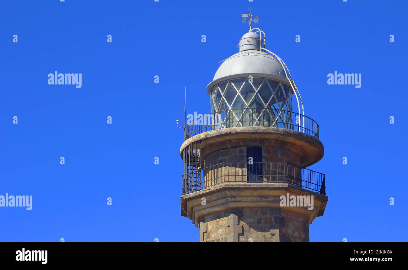 Orchilla Lighthouse in El Hierro, Canary Islands, Spain, Europe Stock ...