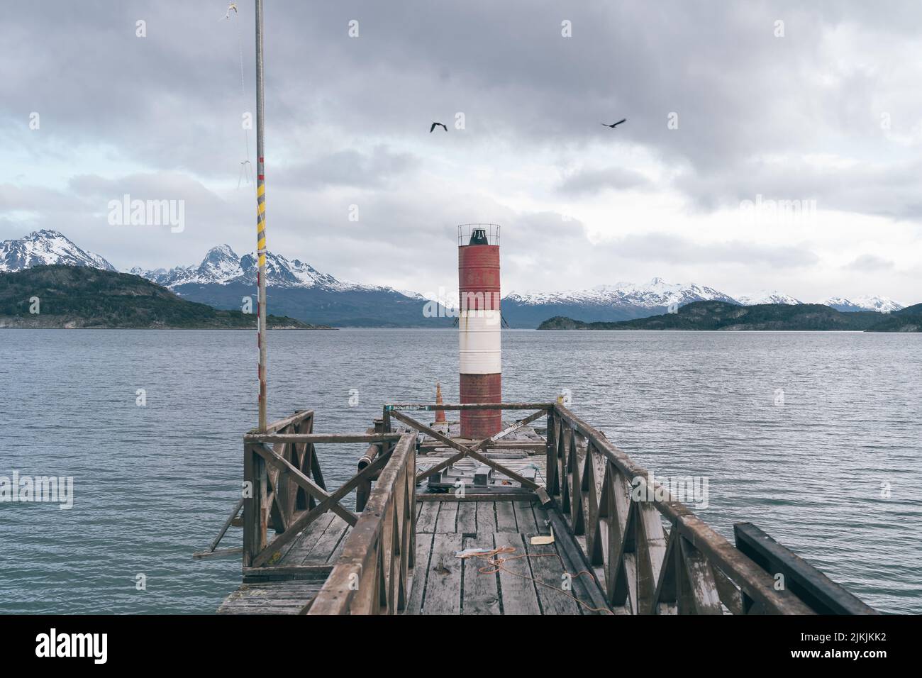 White rock pier lighthouse hi-res stock photography and images - Alamy