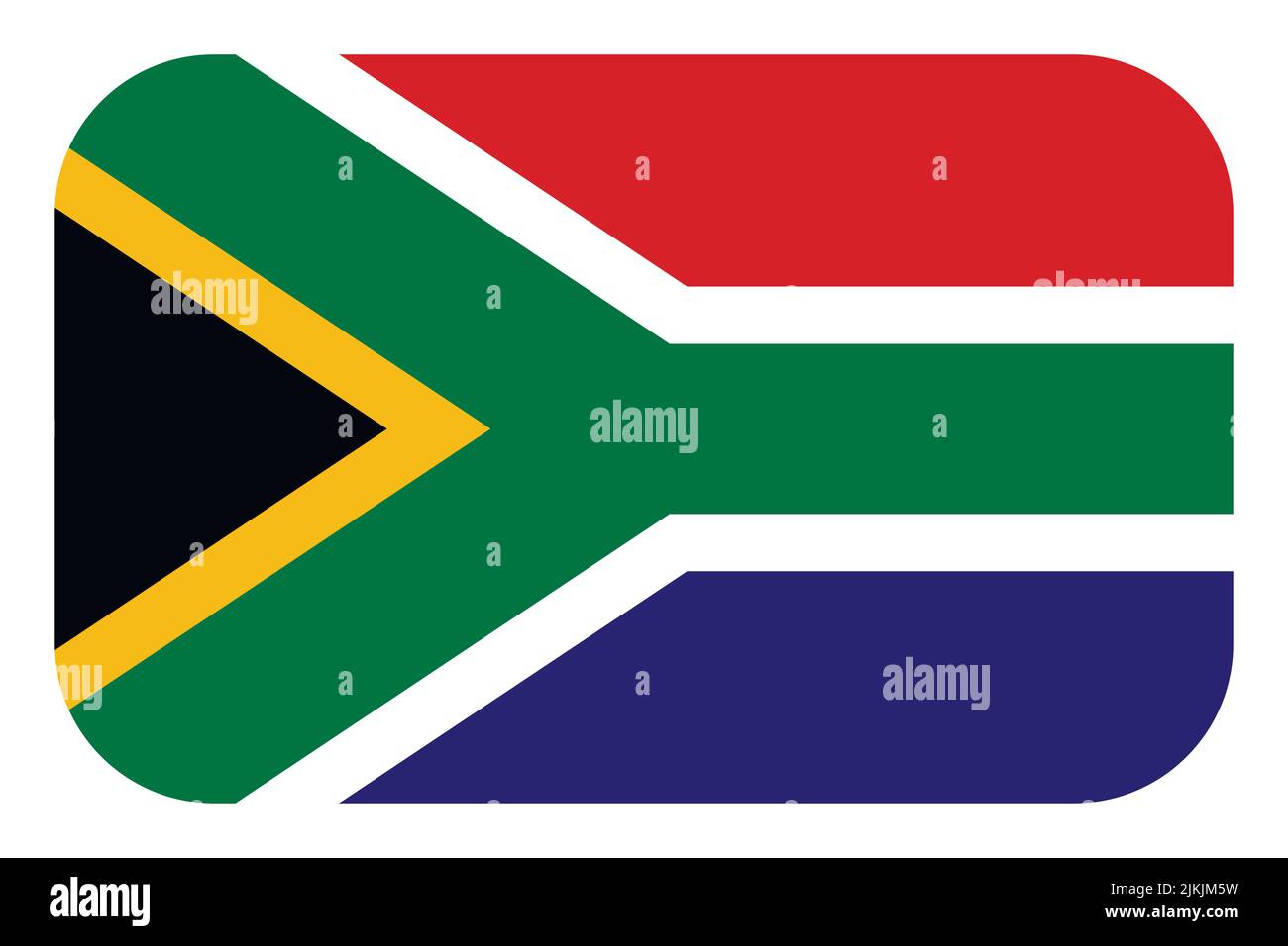 Flag of Republic of South Africa. RSA national symbol in official ...