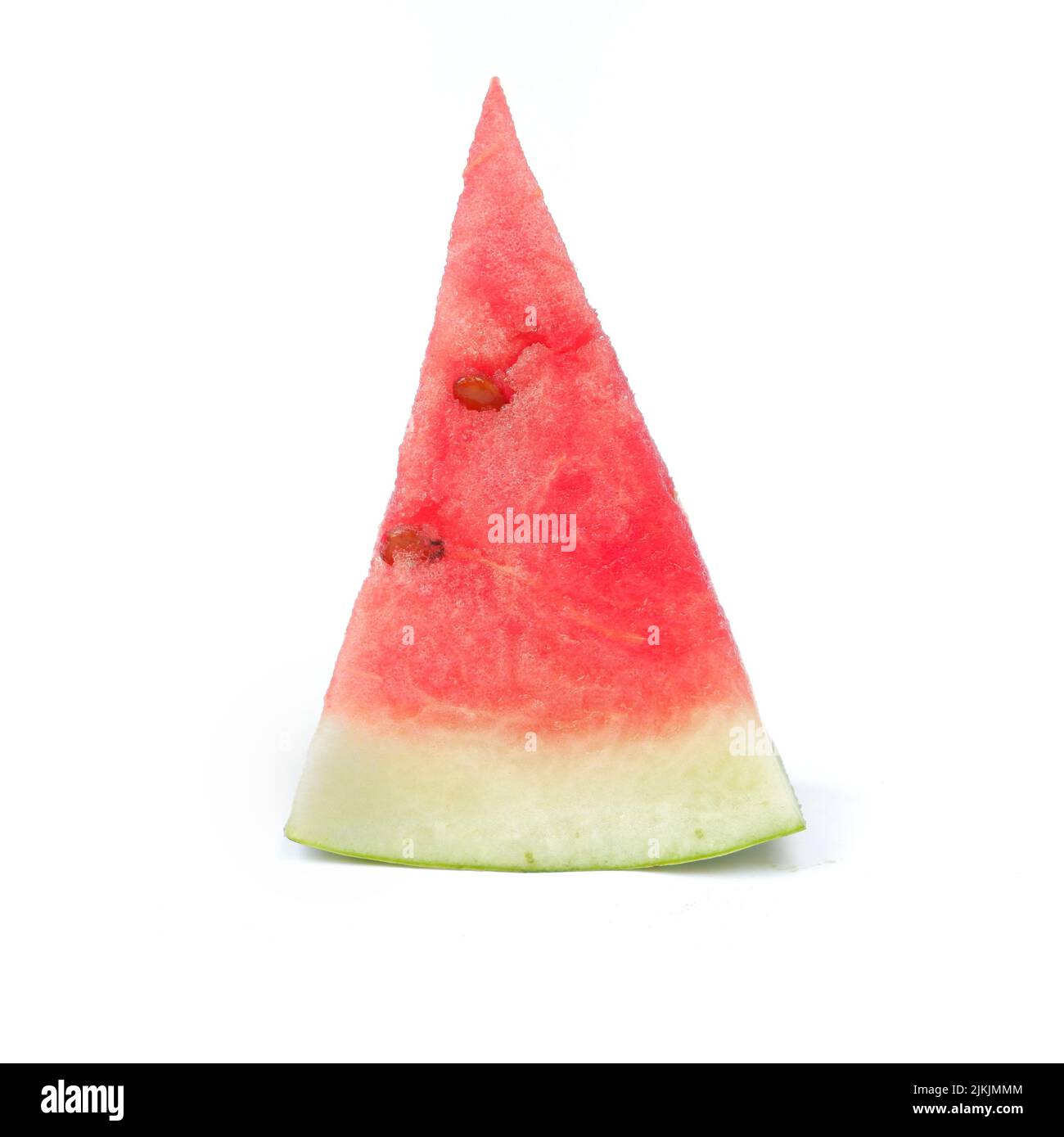 Slice of watermelon isolated on a white background Stock Photo - Alamy