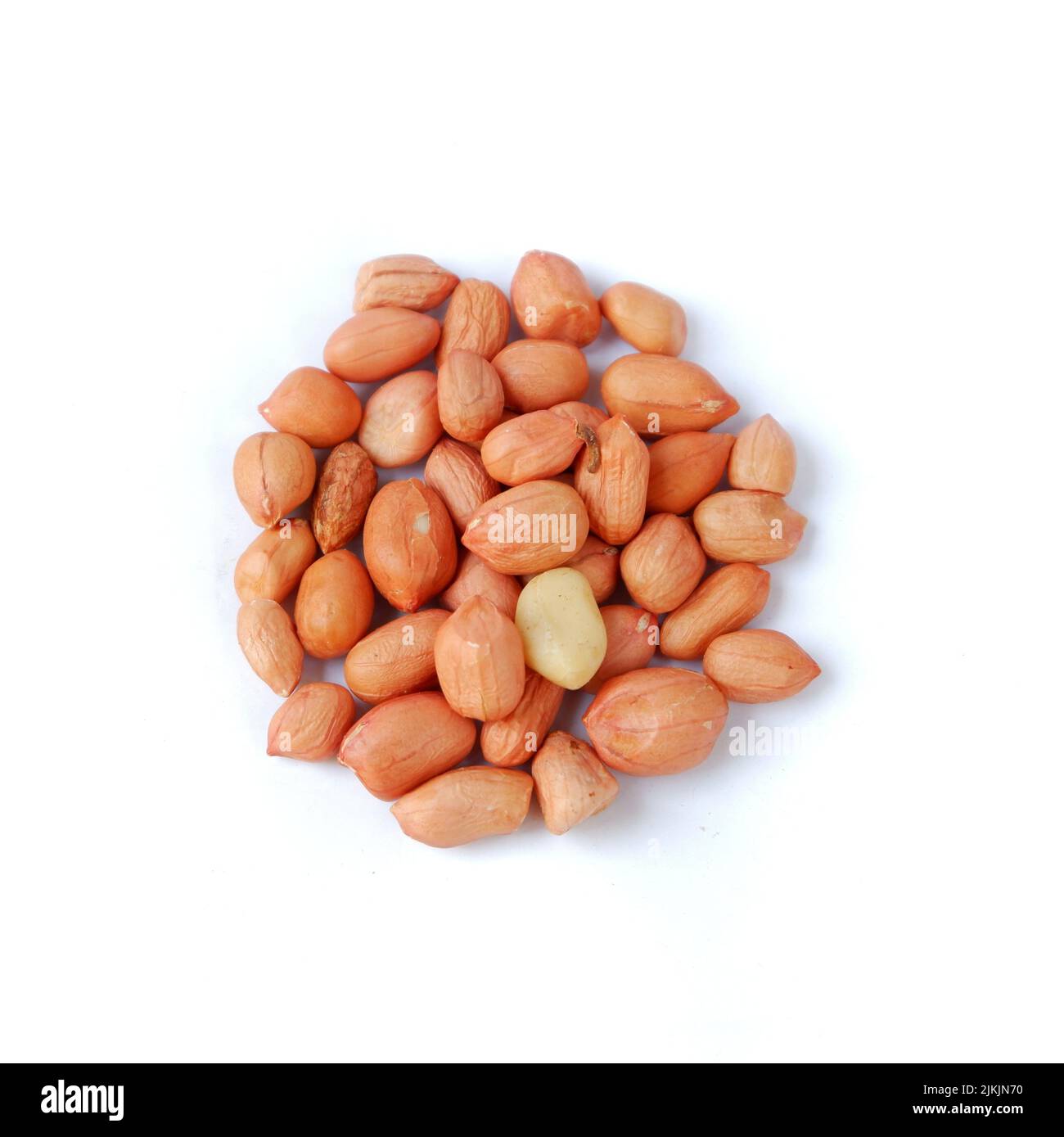 peanut isolated on white background Stock Photo - Alamy