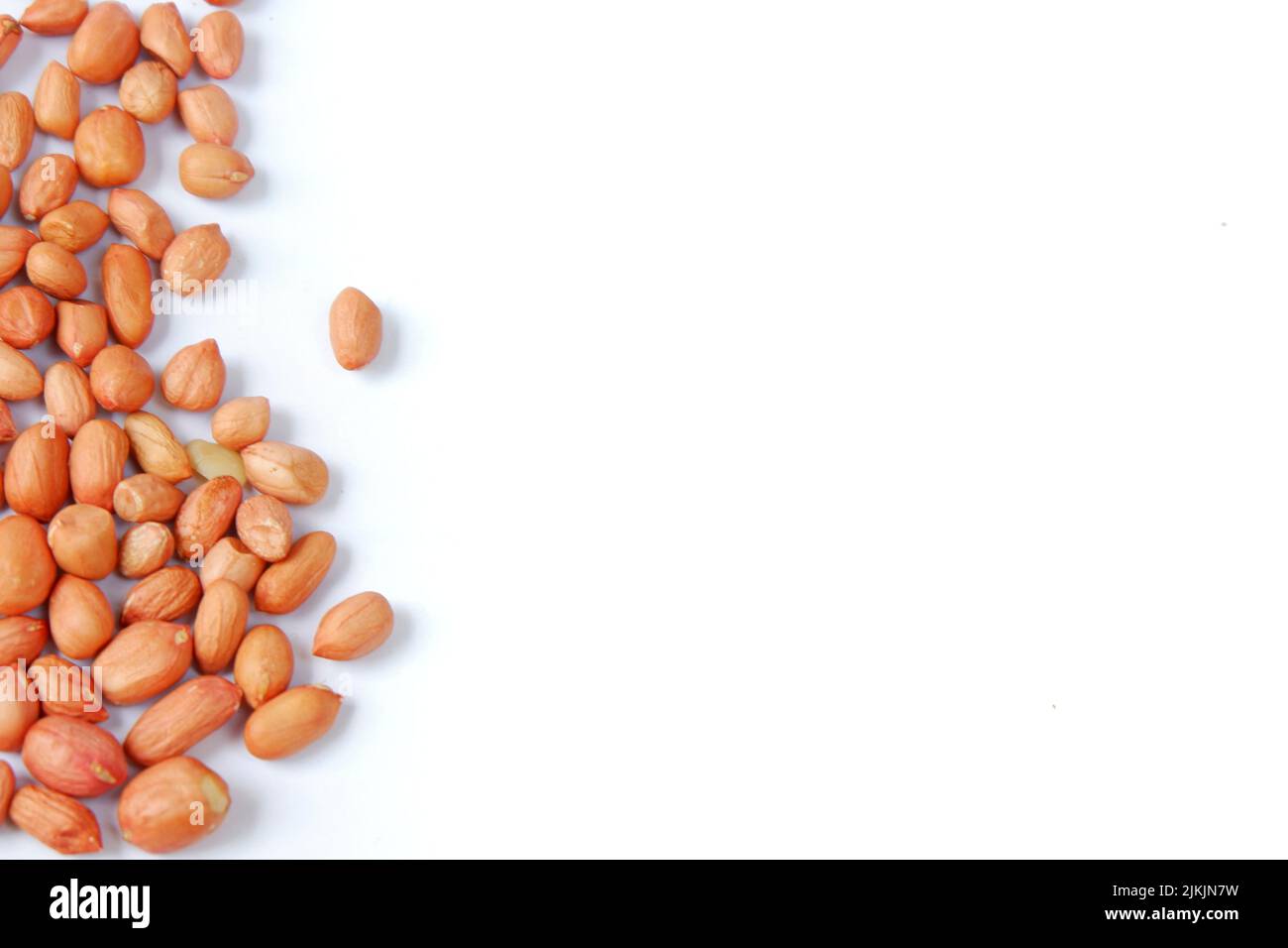 peanut isolated on white background Stock Photo - Alamy