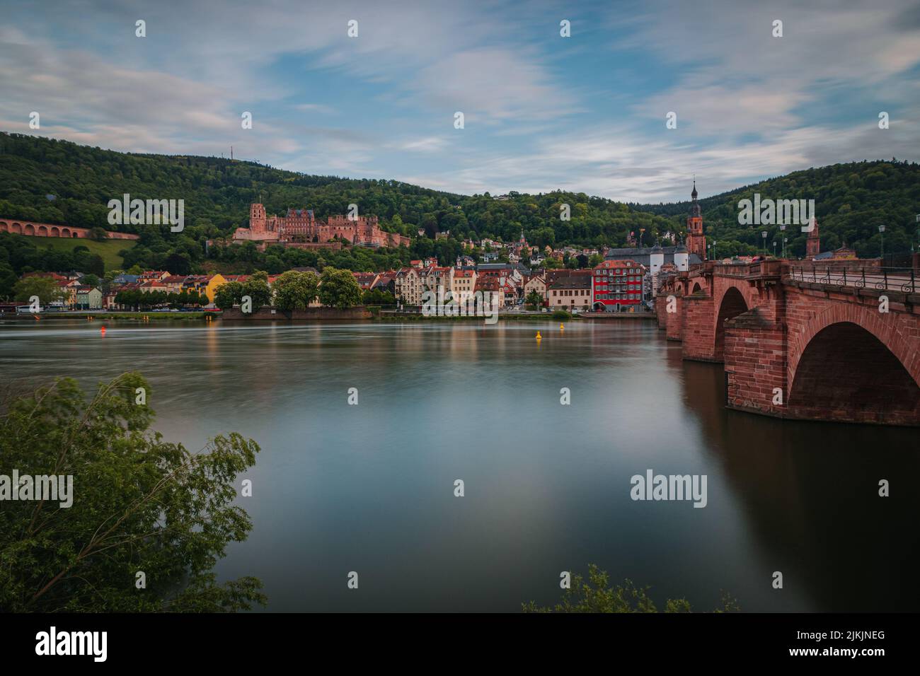 Neckar river heidelberg castle hi-res stock photography and images - Alamy