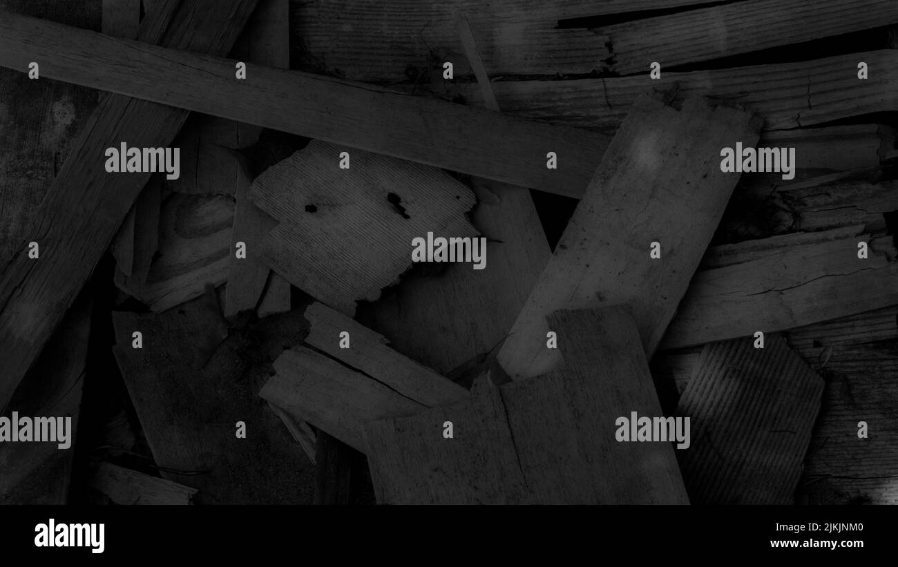 Broken wood plank hi-res stock photography and images - Alamy