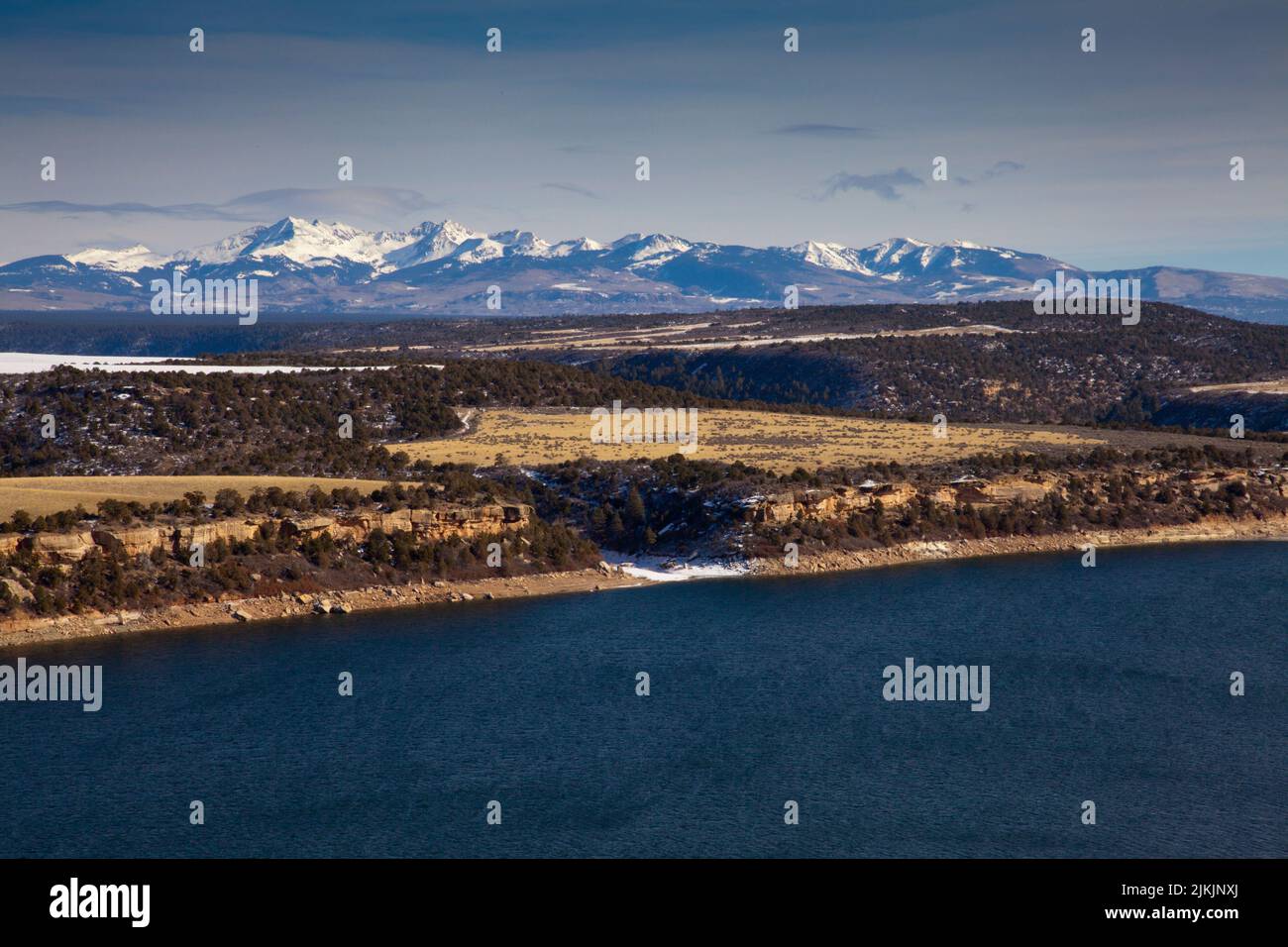 McPhee Reservoir is situated below the Escalante Ruins near the Four ...