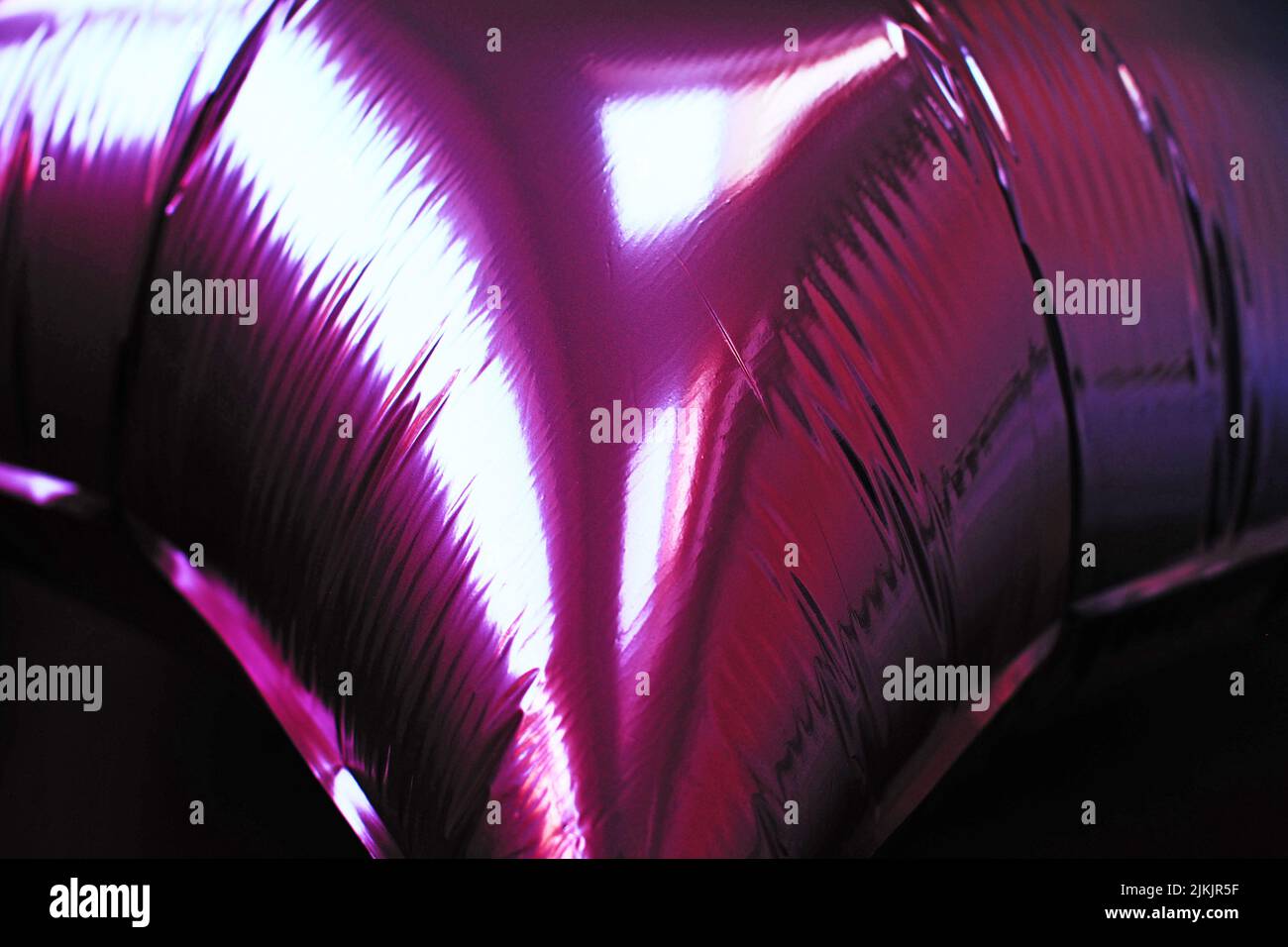 Abstract close-up of purple metallic helium balloon Stock Photo - Alamy
