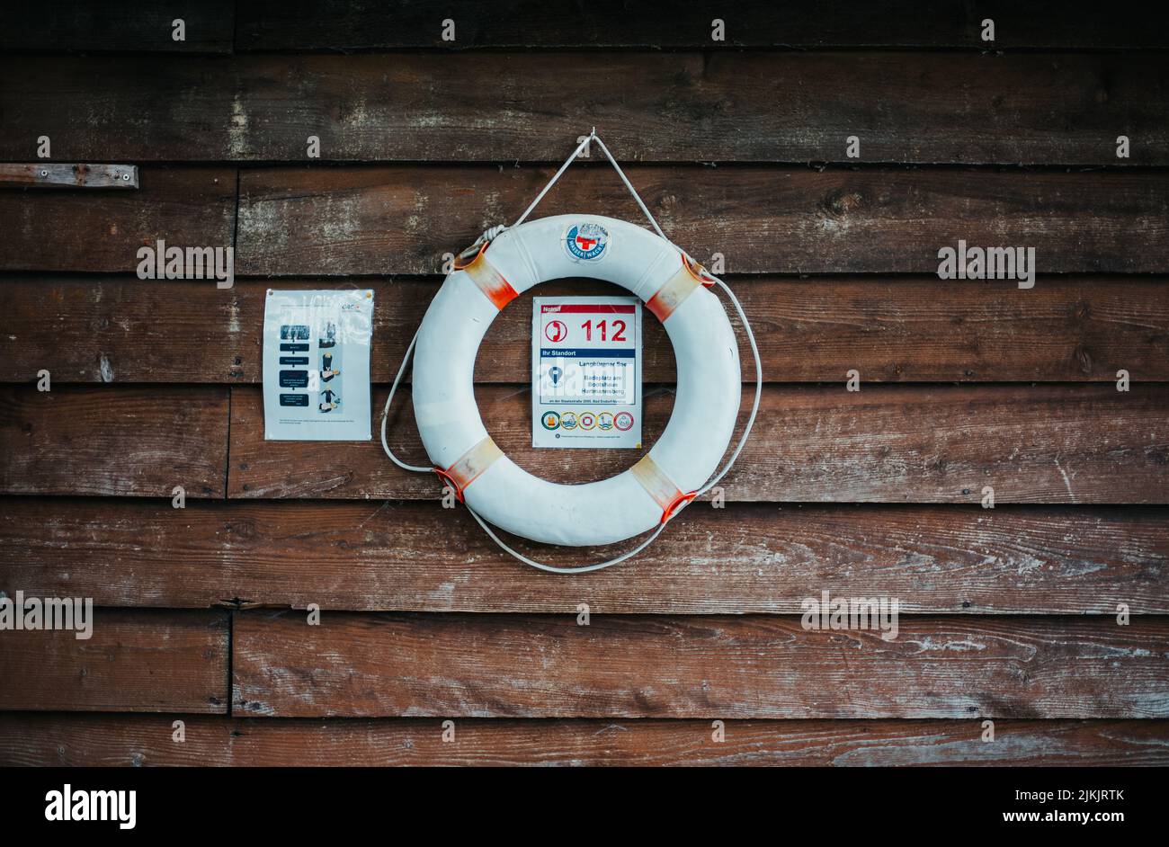 Lifebuoy and rope hi-res stock photography and images - Alamy